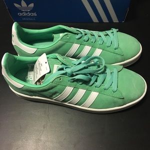 adidas | Shoes | Adidas Originals Mens Campus Sneakers Green Glow ...